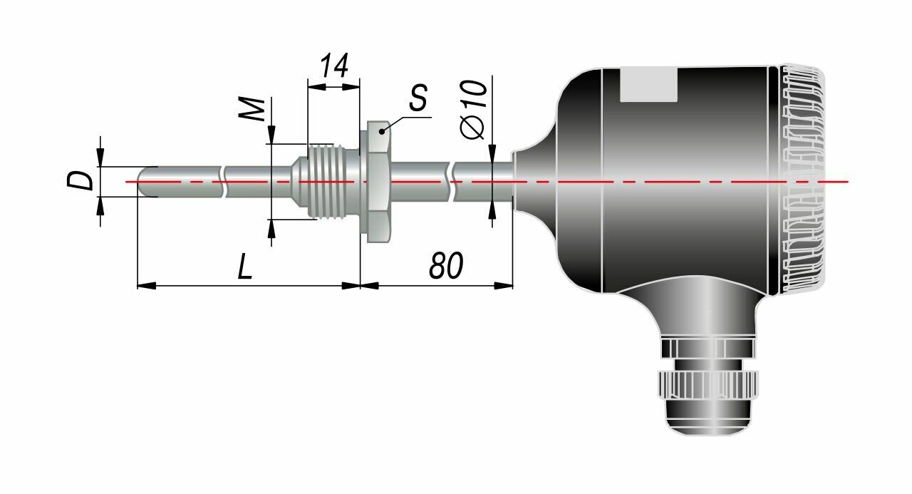 Термопреобразователь сопротивления овен ДТС065М-50М.0,5.120. И(1) -50.+180С (2018г)