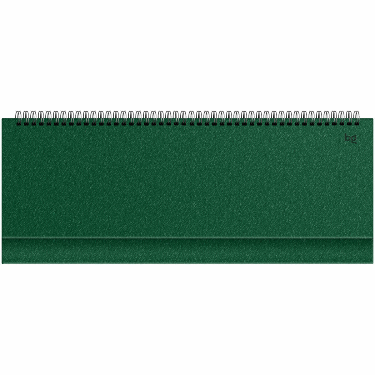 Планинг недатированный, 56л, 330*130мм, балакрон, BG "Ariane. Dark green"