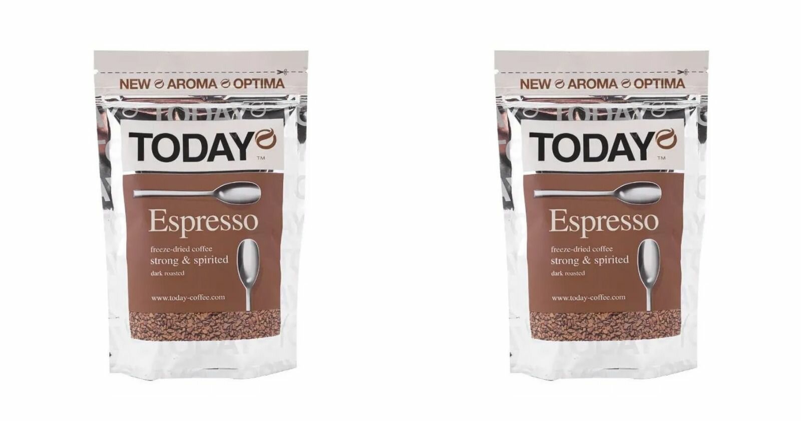 TODAY Кофе растворимый Espresso, 150 г, 2 уп
