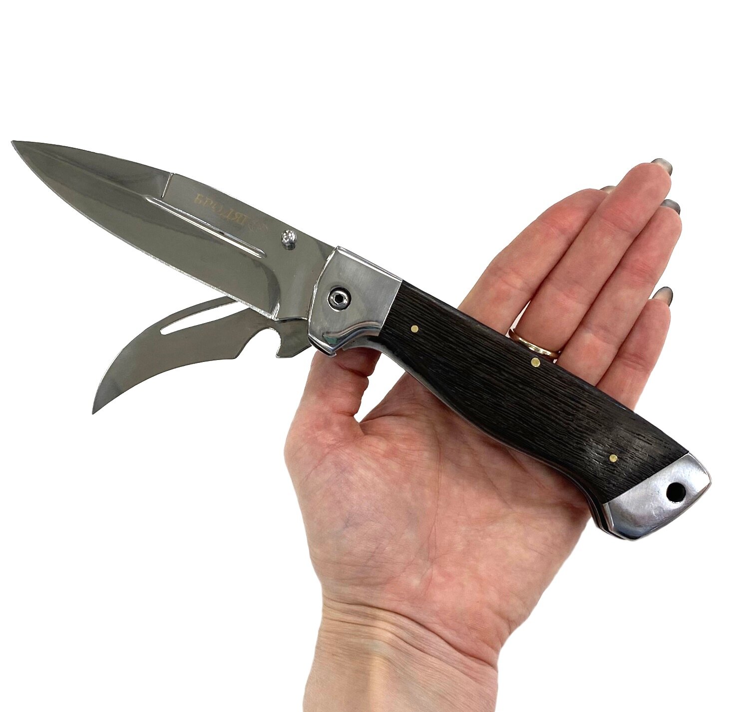 Походный Складной нож Бродяга, S139