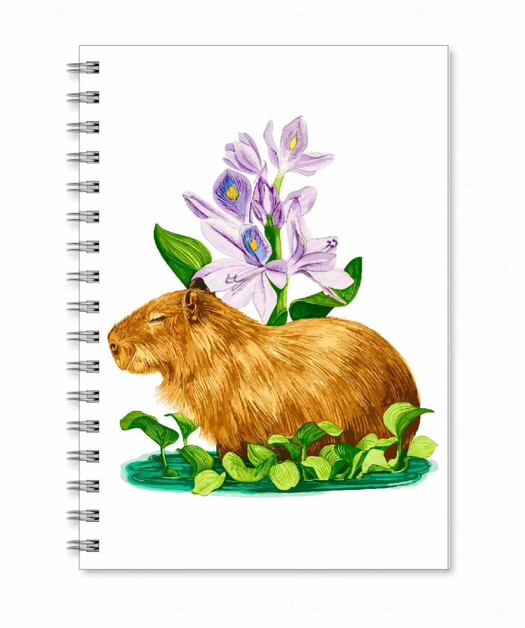 Тетрадь MIGOM А3 "Capybara v2, Капибара" - v0003