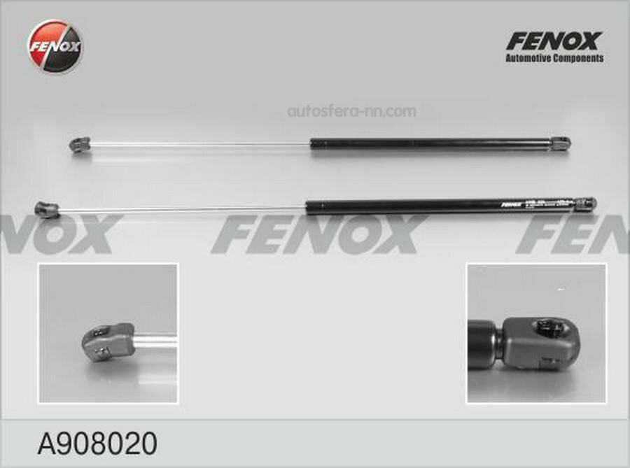 FENOX A908020 амортизатор капота!\ Audi A6 C5 97-00, VW Passat B5 96>