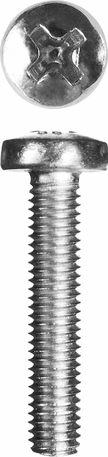 Винт ЗУБР M5x25мм, DIN 7985, кл. пр.4.8, 5кг 303150-05-025