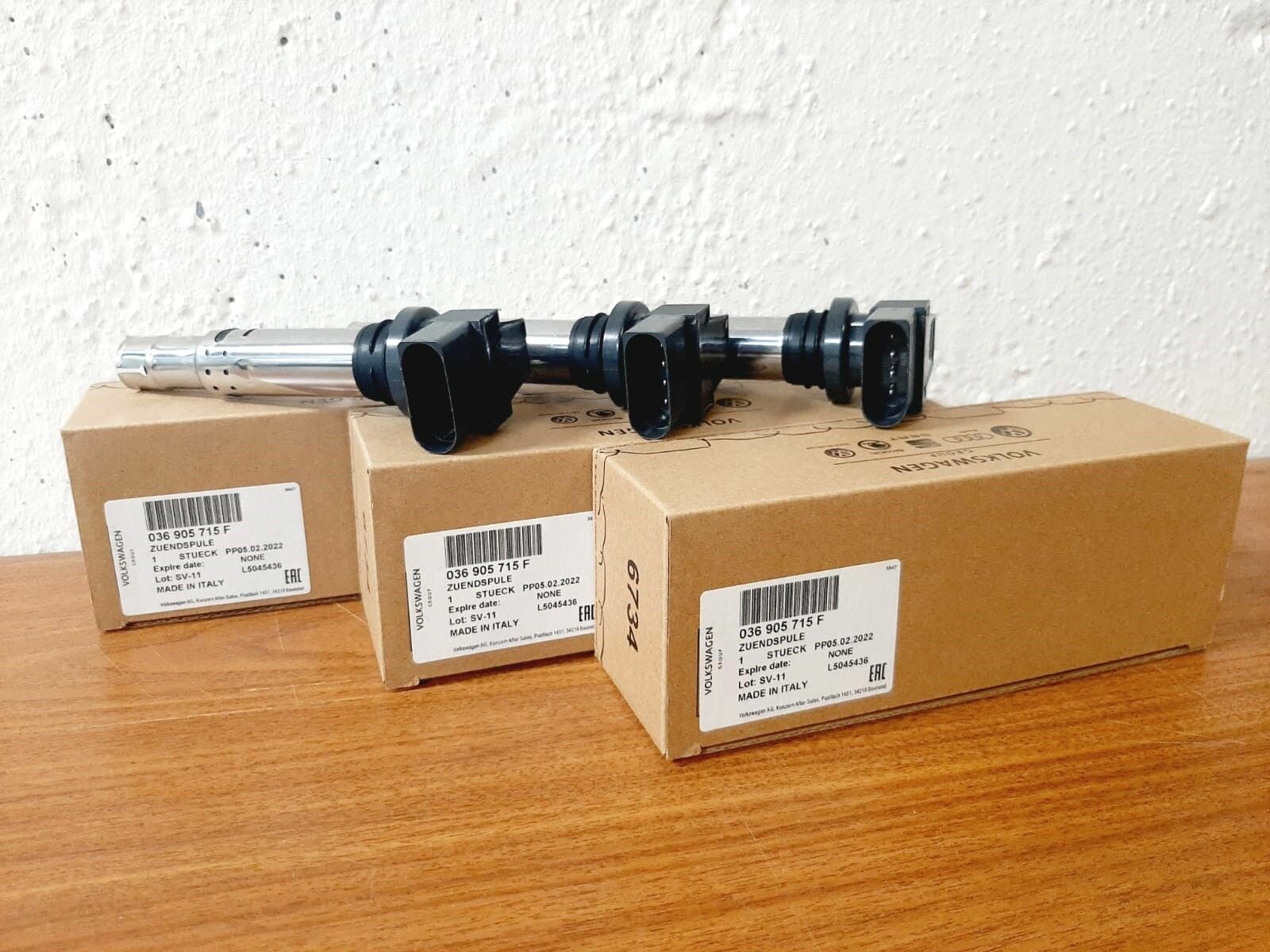 Катушка зажигания VAG 036 905 715 F цена за 1 шт