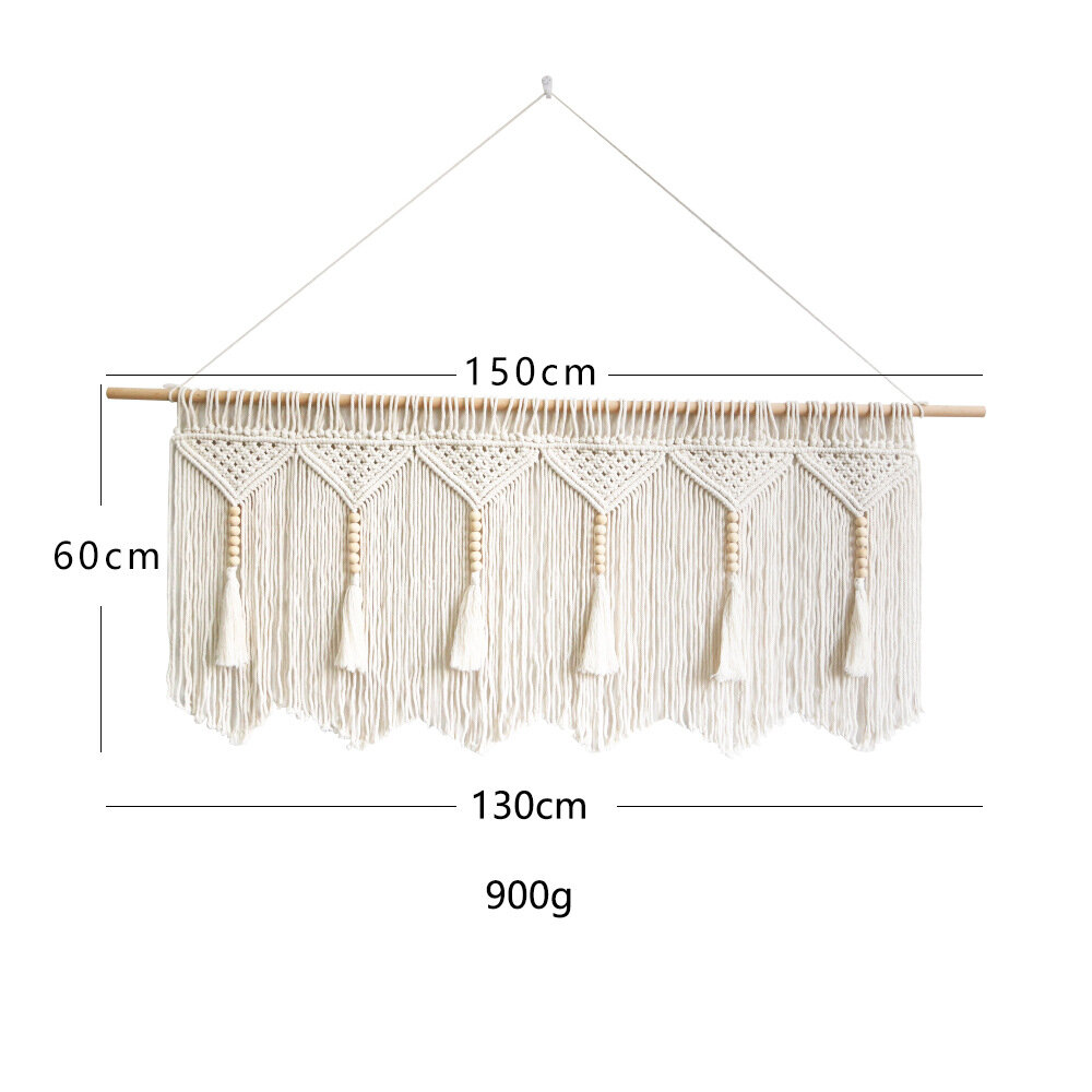 Новая поставка, скандинавский стиль, ручная работа, гобелен с кистями, настенное украшение, декор для комнаты, фон для дивана, настенное панно