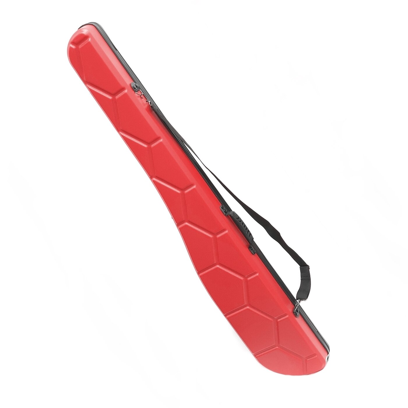 Жесткий чехол для удилищ GARRY ZONTER "Кристалл" L - красный