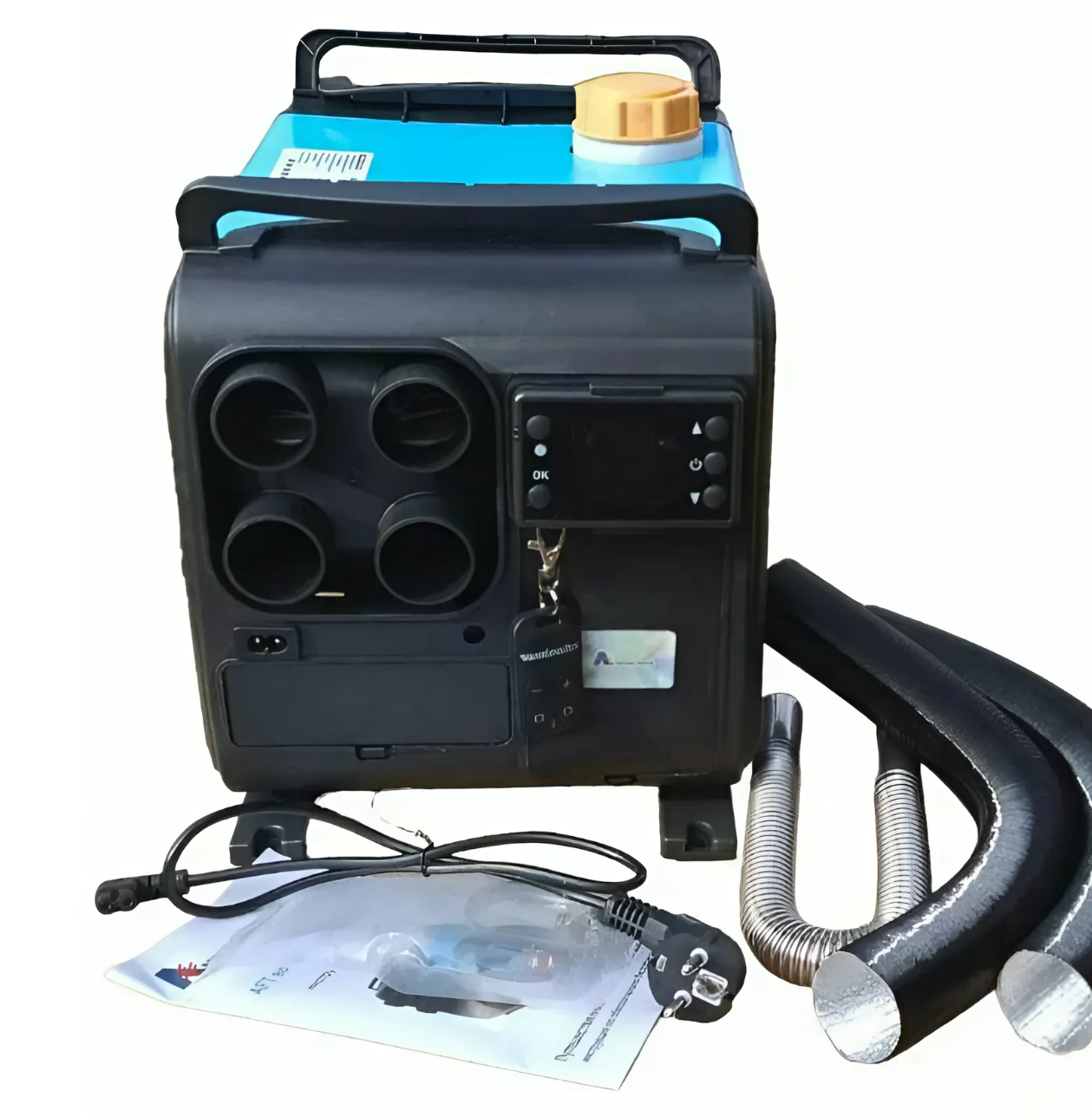 Автономный переносной дизельный отопитель (сухой фен) 5 кВт (12V /24V / 220V)