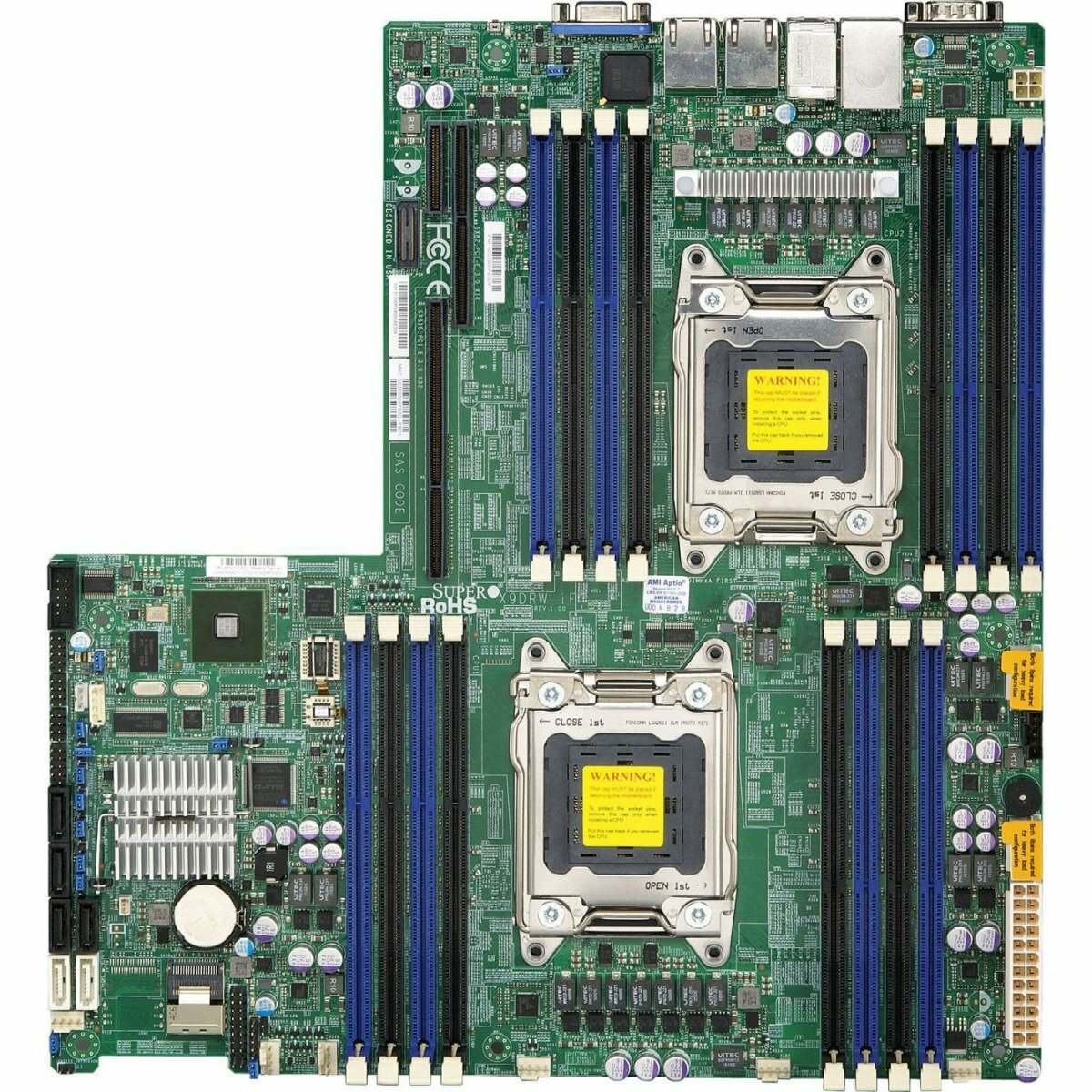 Материнская плата Supermicro X9DRW-IF 2xLGA2011, C602, Proprietary, 16xDIMM