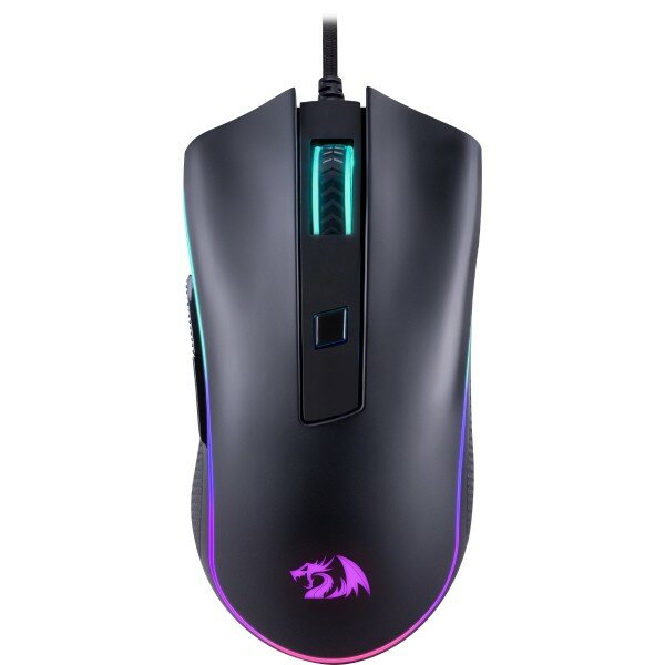 Мышь REDRAGON Cypher черн, RGB,6кн,12800dpi