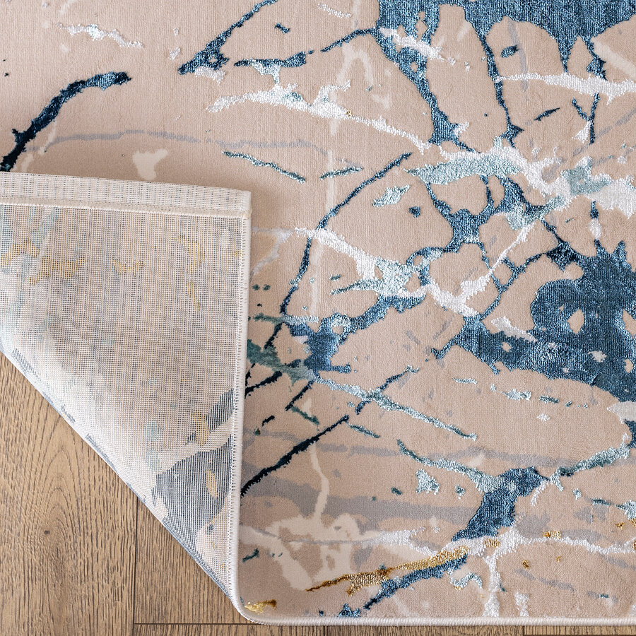 Ковер, Прямой, Бежевый, Синий, Золотистый, Серый, Современный, на пол, в гостиную, спальню, в ассортименте (200 см. на 290 см.)