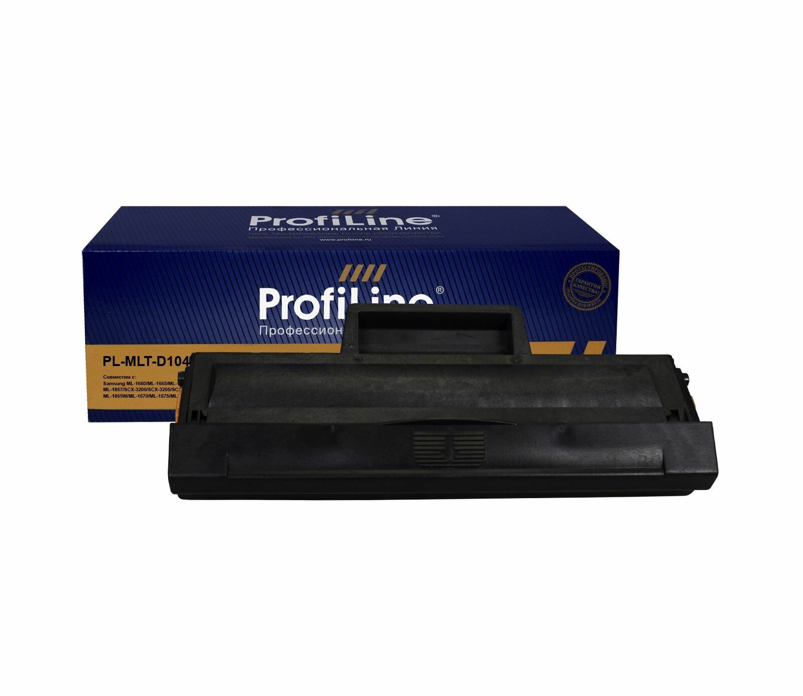Картридж ProfiLine MLT-D104S для Samsung ML-1660/1665/1667/1860/1865/1867 и др. 1500 копий лазерный, совместимый