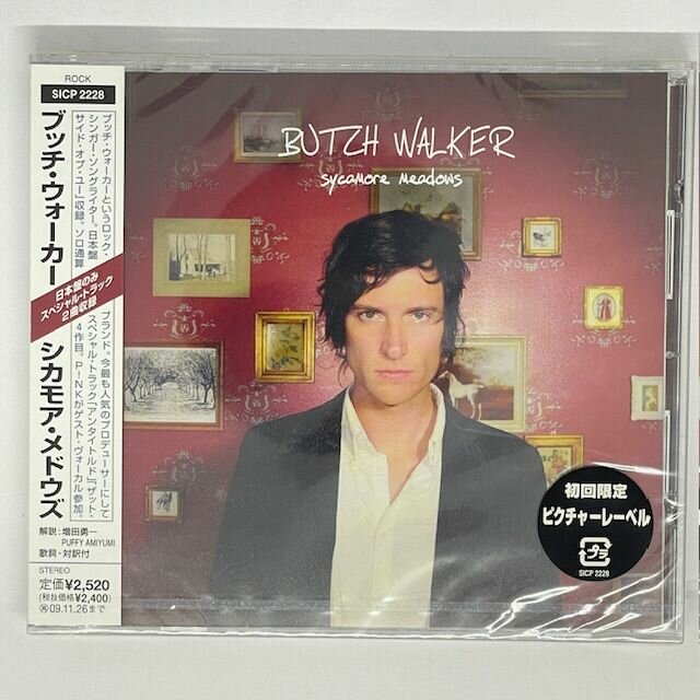 Музыкальный диск Butch Walker-Sycamore Meadows (CD, JAPAN) '09 SS NEW