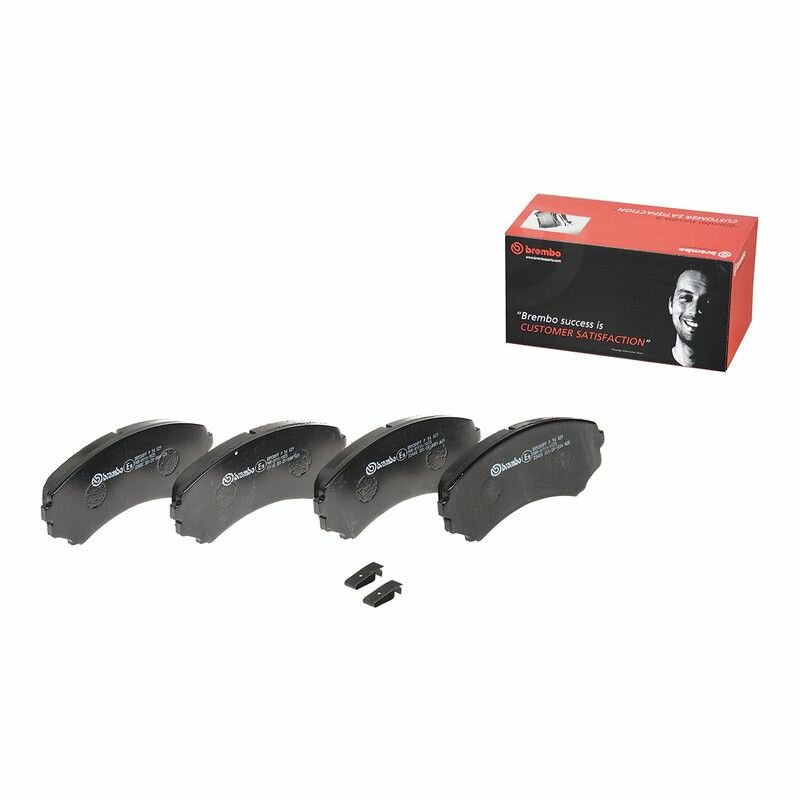 Тормозные колодки дисковые передние BREMBO P54029 для а/м MITSUBISHI Pajero, MAZDA E-Series