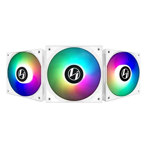 Вентилятор Lian-Li ST120 ARGB 120х120x25 белый 4-pin (упак:3шт) (G99.12ST3W.00) Ret