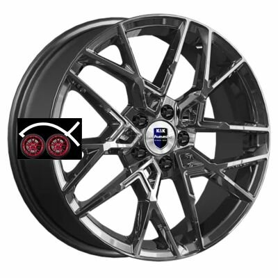 Диск K&K Вудроф (КС1044) 7x18 5x108.0 ET33 D60.1 темно-серый