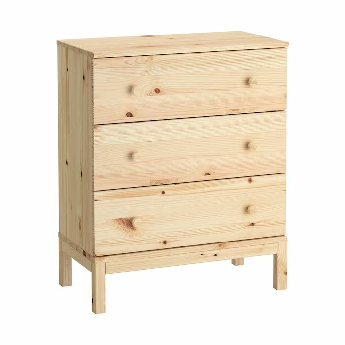 TARVA Комод с 3 ящиками икеа, 79х91.4 см (70486499)