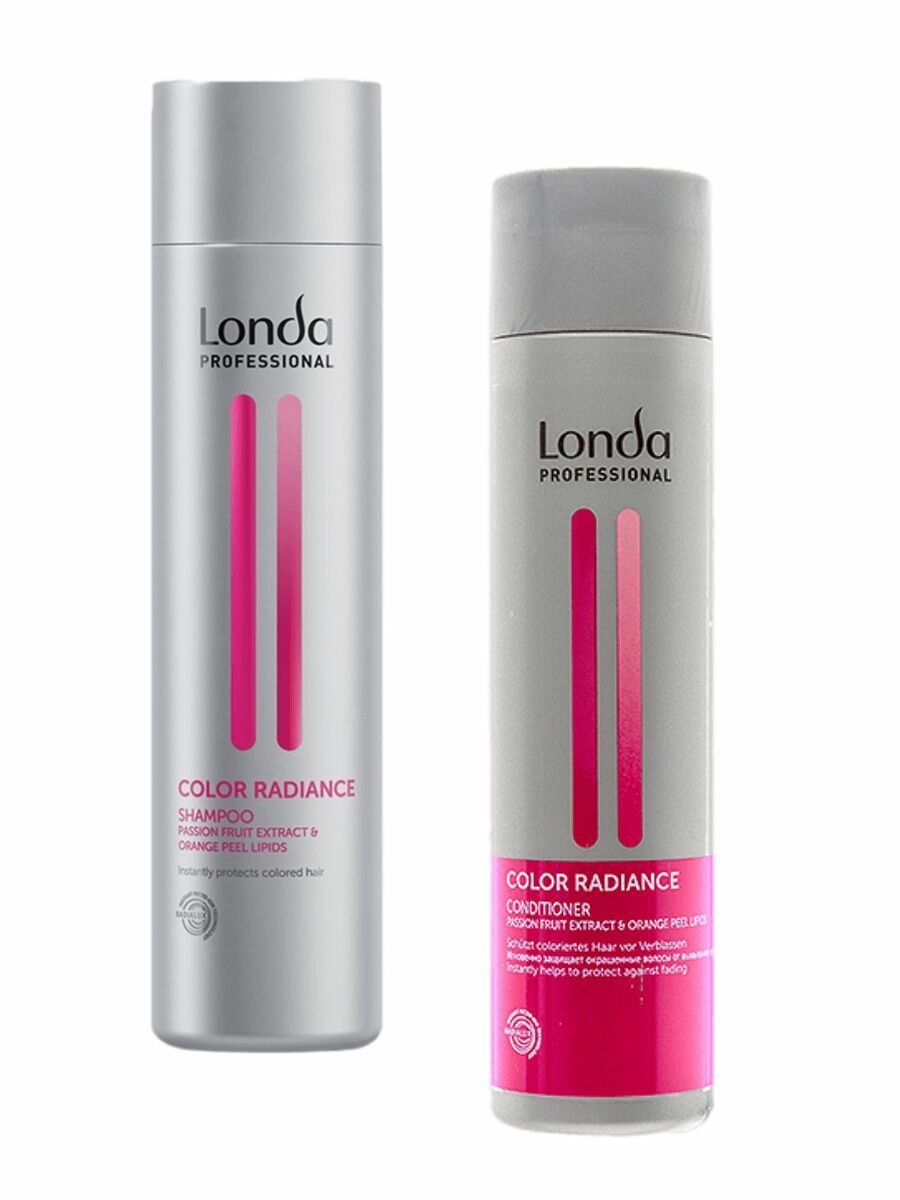 Londa Professional Набор Color Radiance Кондиционер, 250мл + Шампунь для волос, 250мл