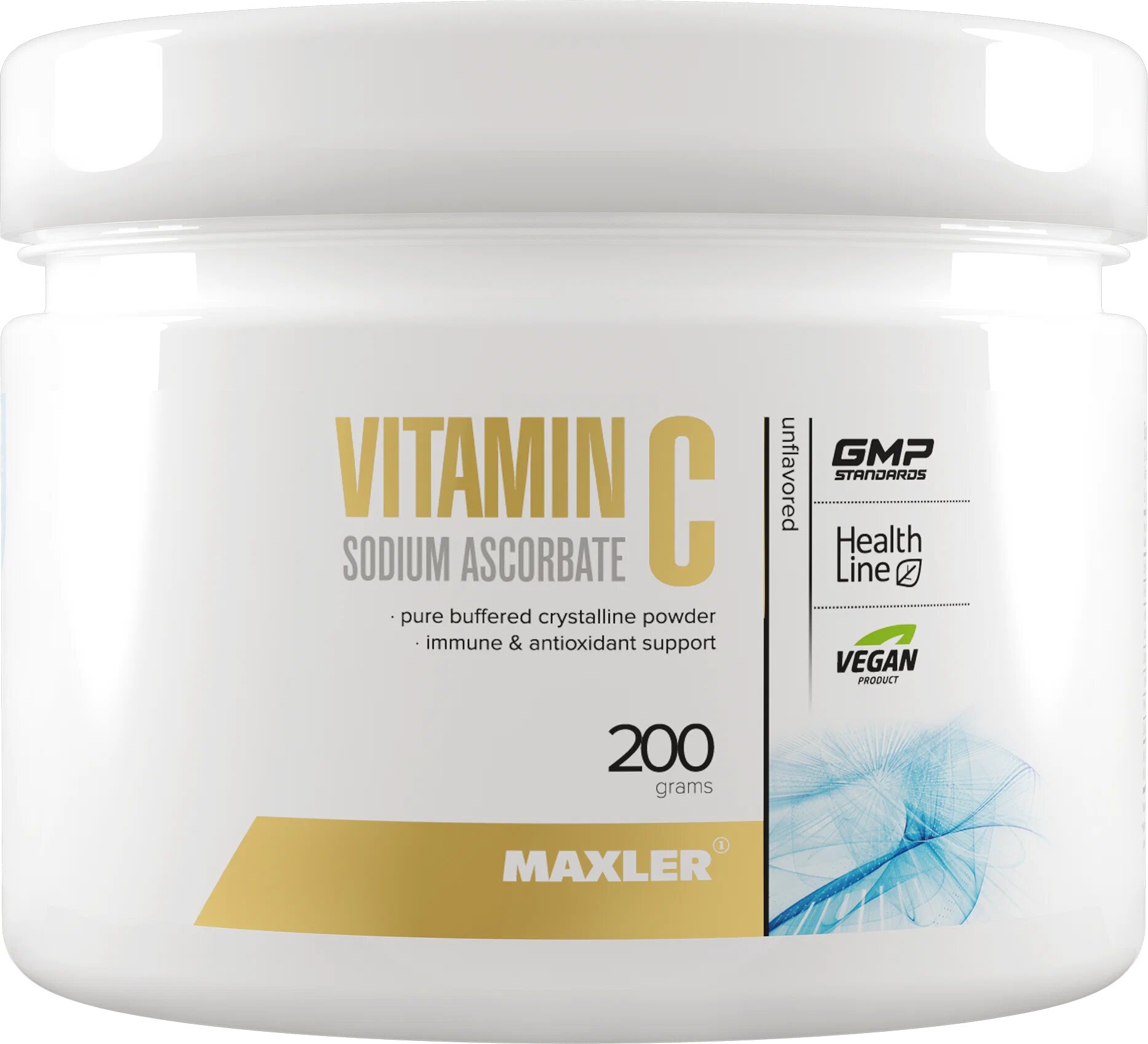 Витамин С Maxler "Vitamin C", порошок и капсулы, 889мг, 200г, Германия