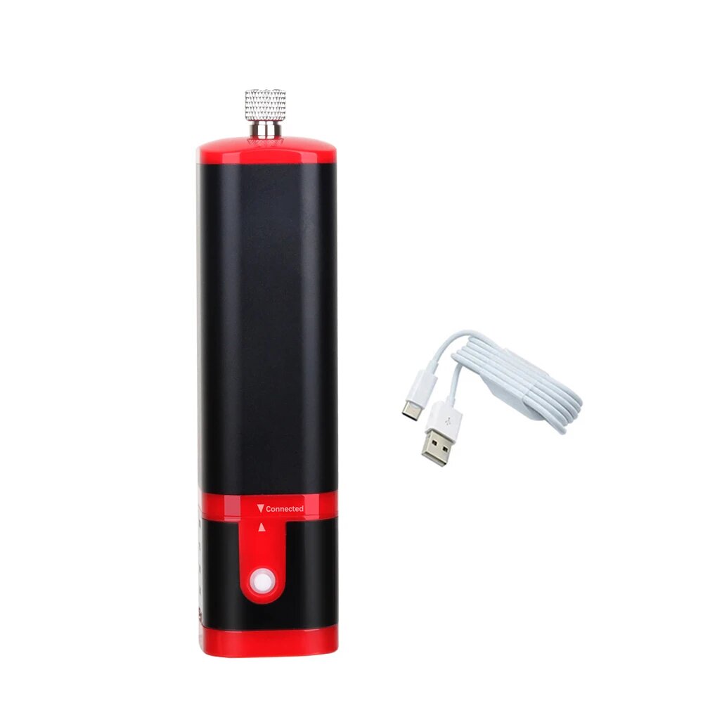 Аккумуляторный компрессор для аэрографа Casubaris TM100, red