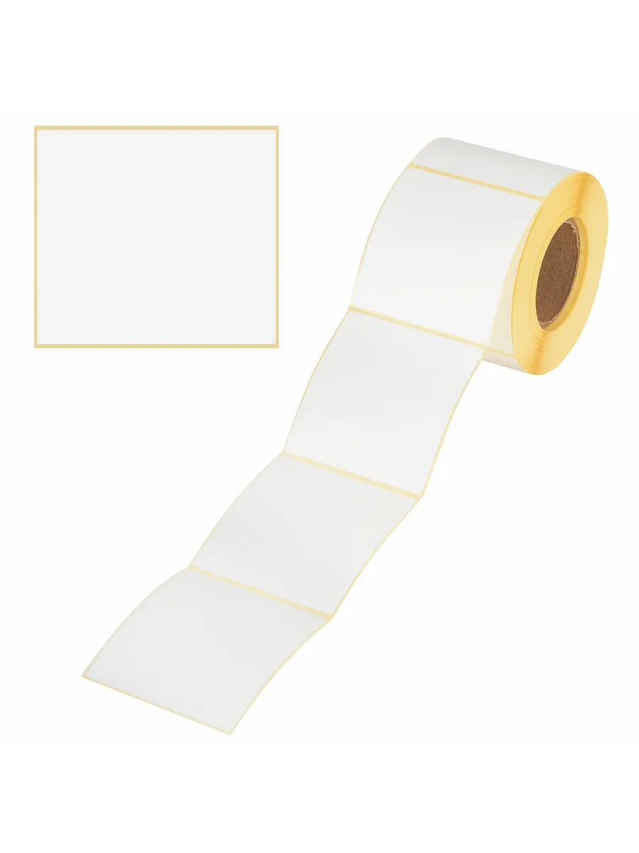 8шт Этикетка ТермоЭко (58х60 мм), 500 этикеток в ролике, св