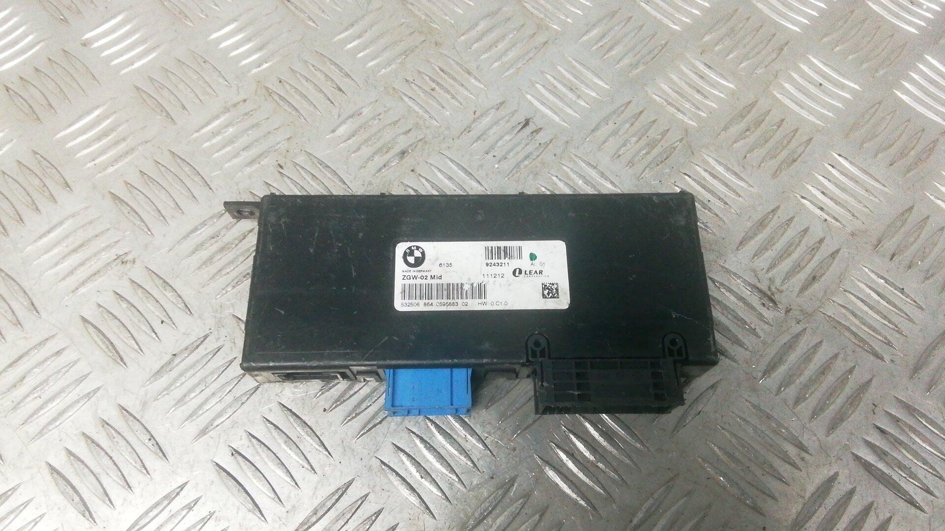 Блок управления BMW 5 F10/F11, Номер 9243211, 532506, 0595883