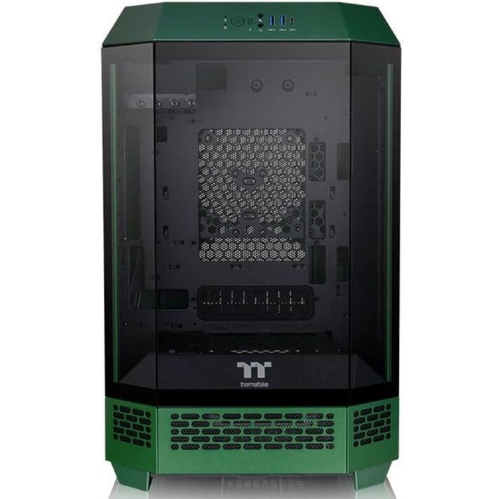 Компьютерный корпус mATX Thermaltake The Tower 300 Racing Green зеленый (ca-1y4-00scwn-00)