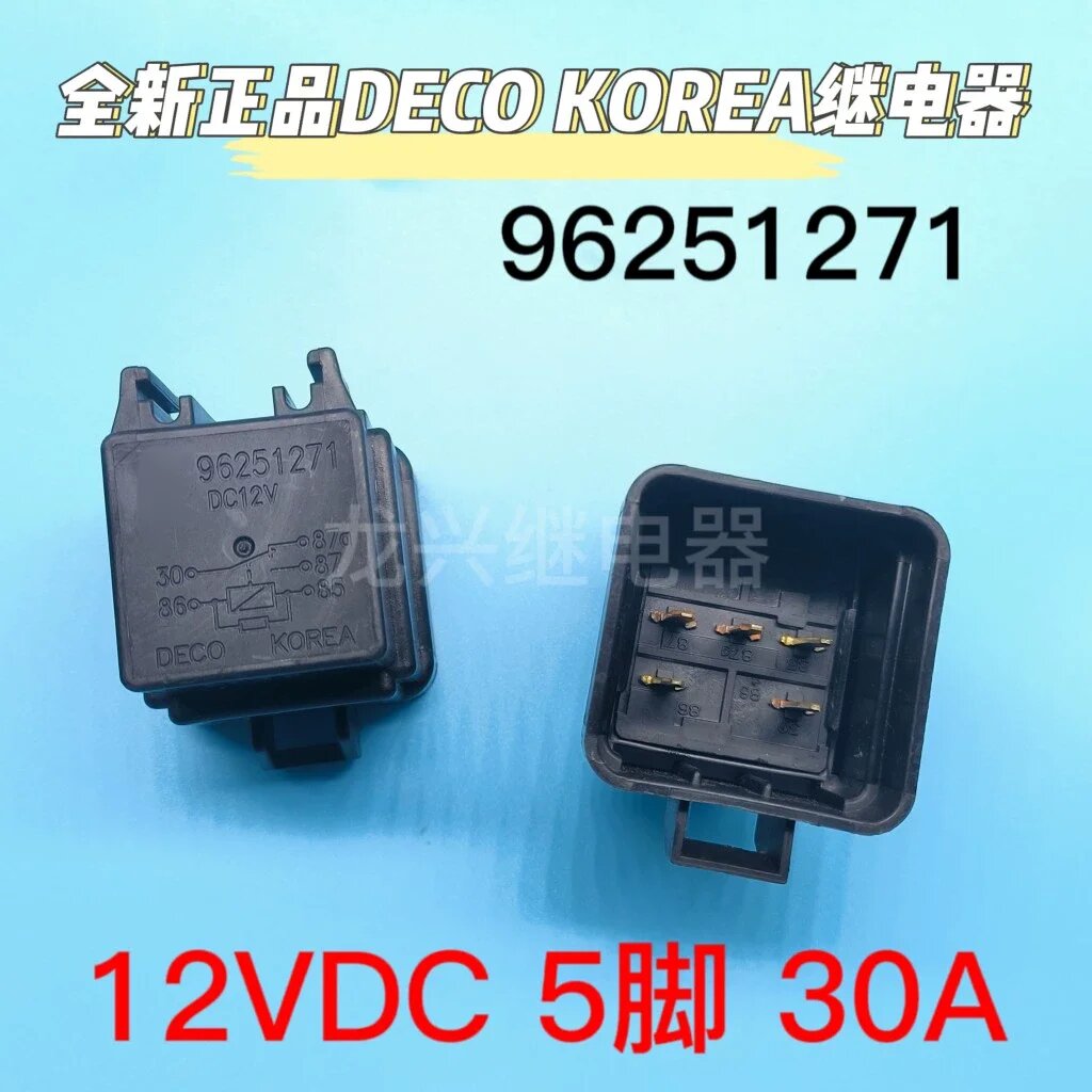 96251271 12 В постоянного тока 30 А DECO KOREA 100% новое реле 1 шт.