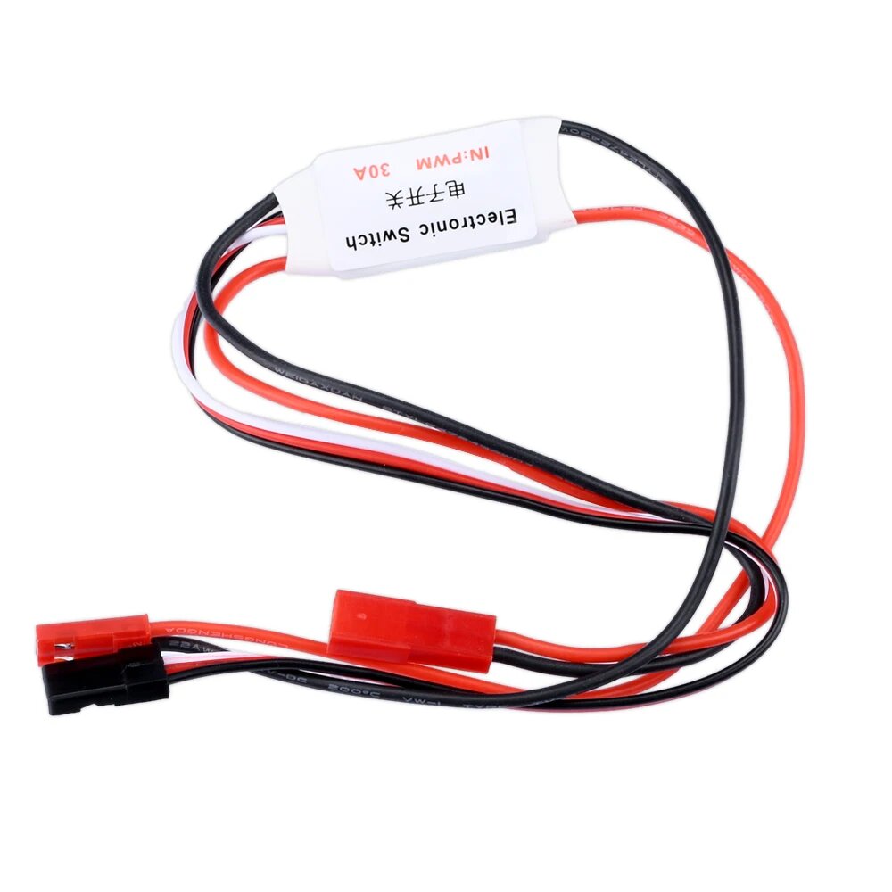 Aideepen RC Electronic Switch 3.7-27V 30A