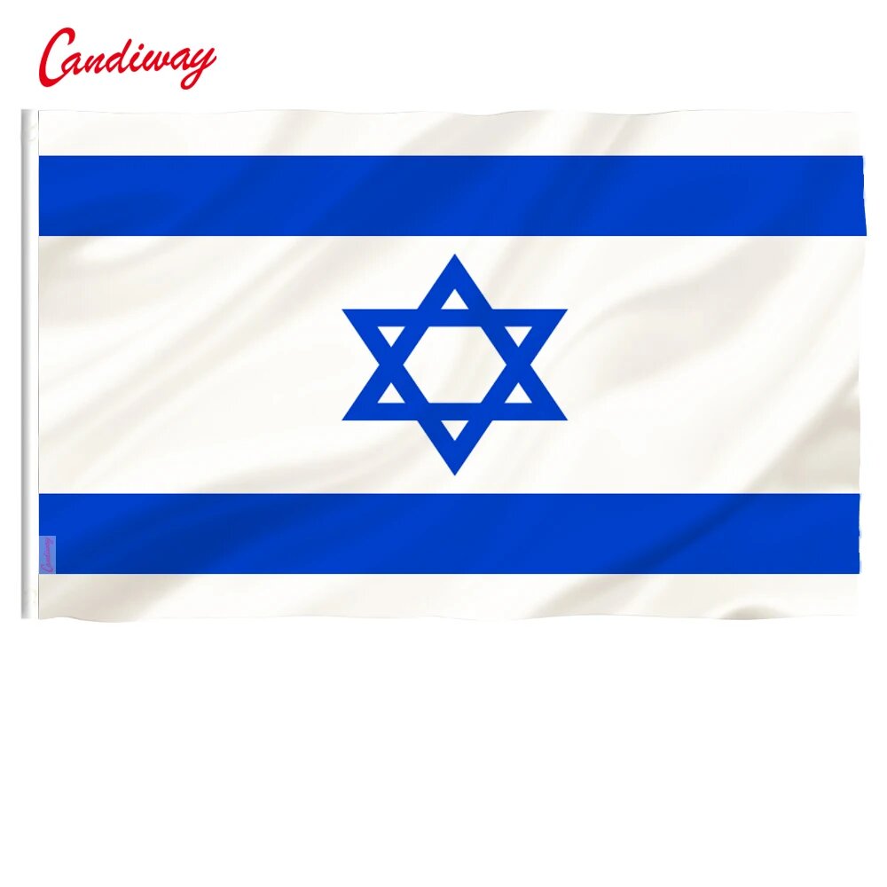 Флаг Израиля 90x60 см Candiway