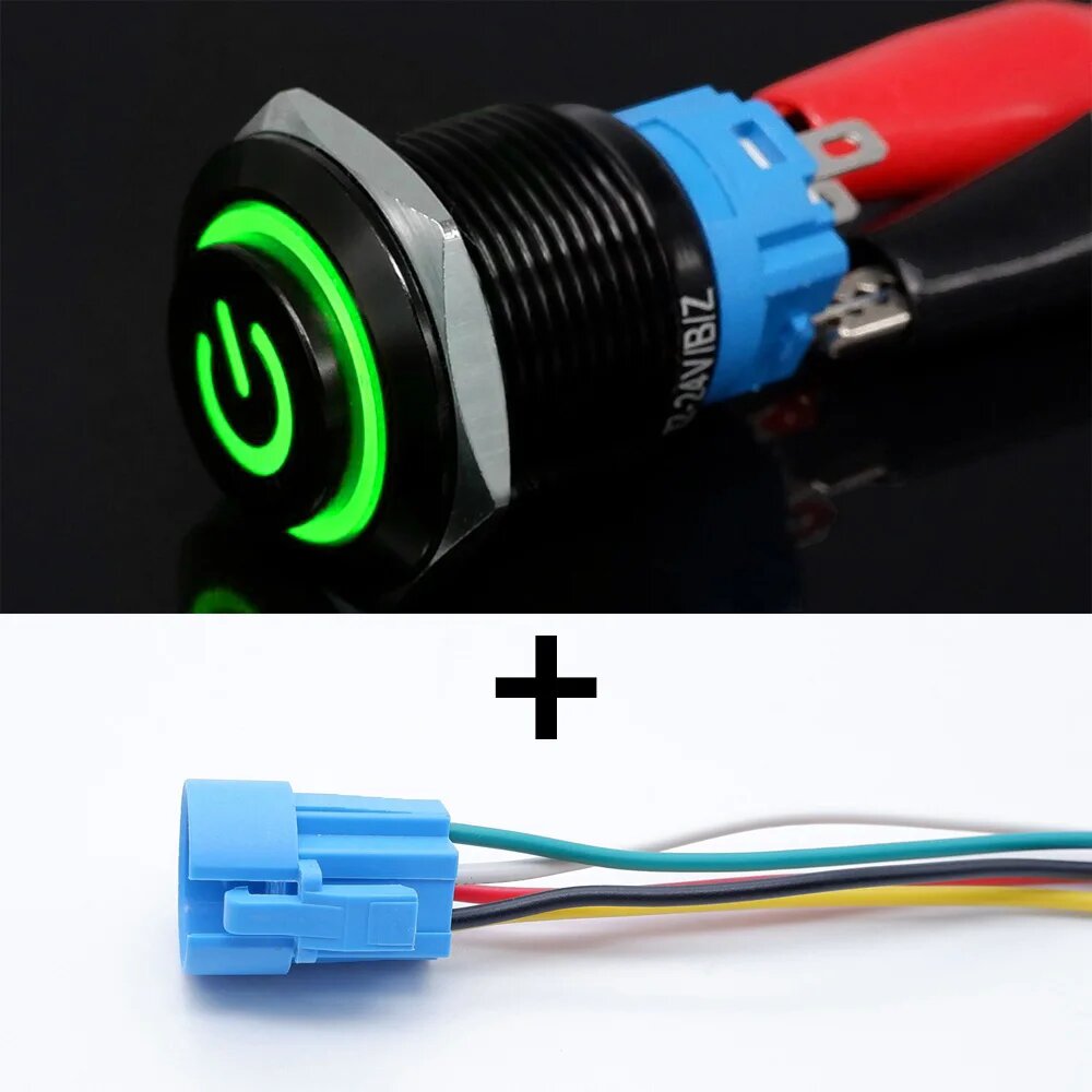 Кнопочный переключатель Power Green 3-6V Momentary