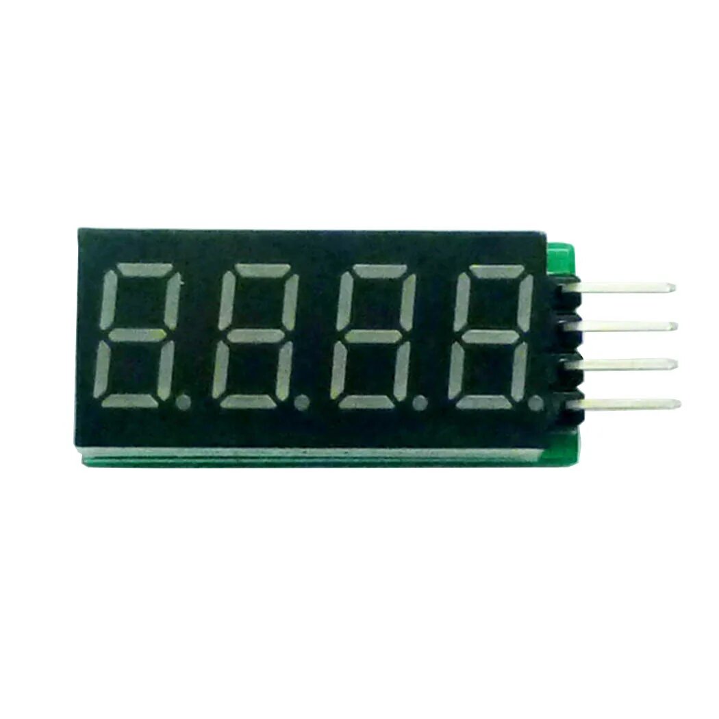 4-битный 7-сегментный светодиодный дисплей DM43B04 eletechsup красный