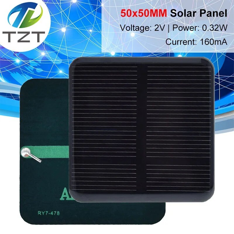 Солнечная панель TZT 2В 160мА 5PCS