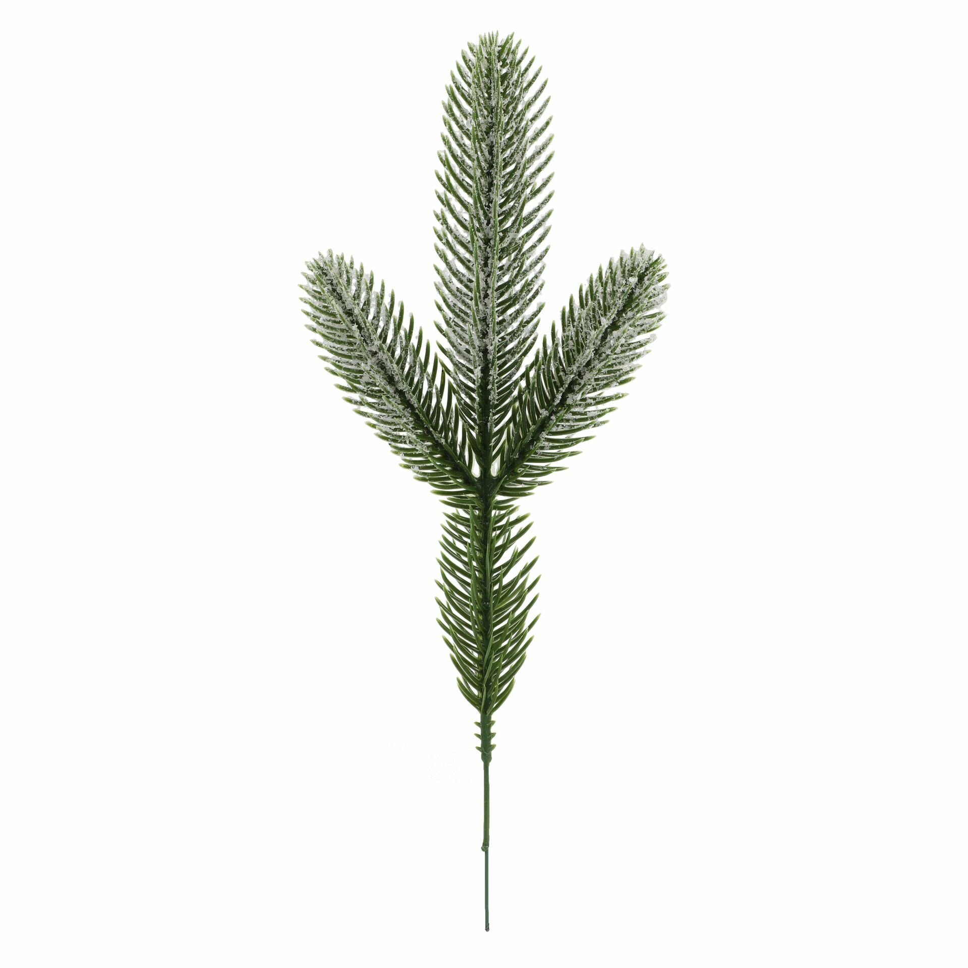 Еловые ветки и лапки искусственные для декора, 3лапок на ветке, 24 веток