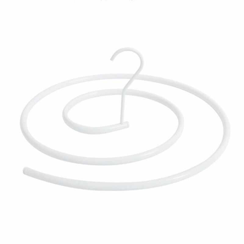 (1 шт.) Спиральная сушилка для белья - Белая