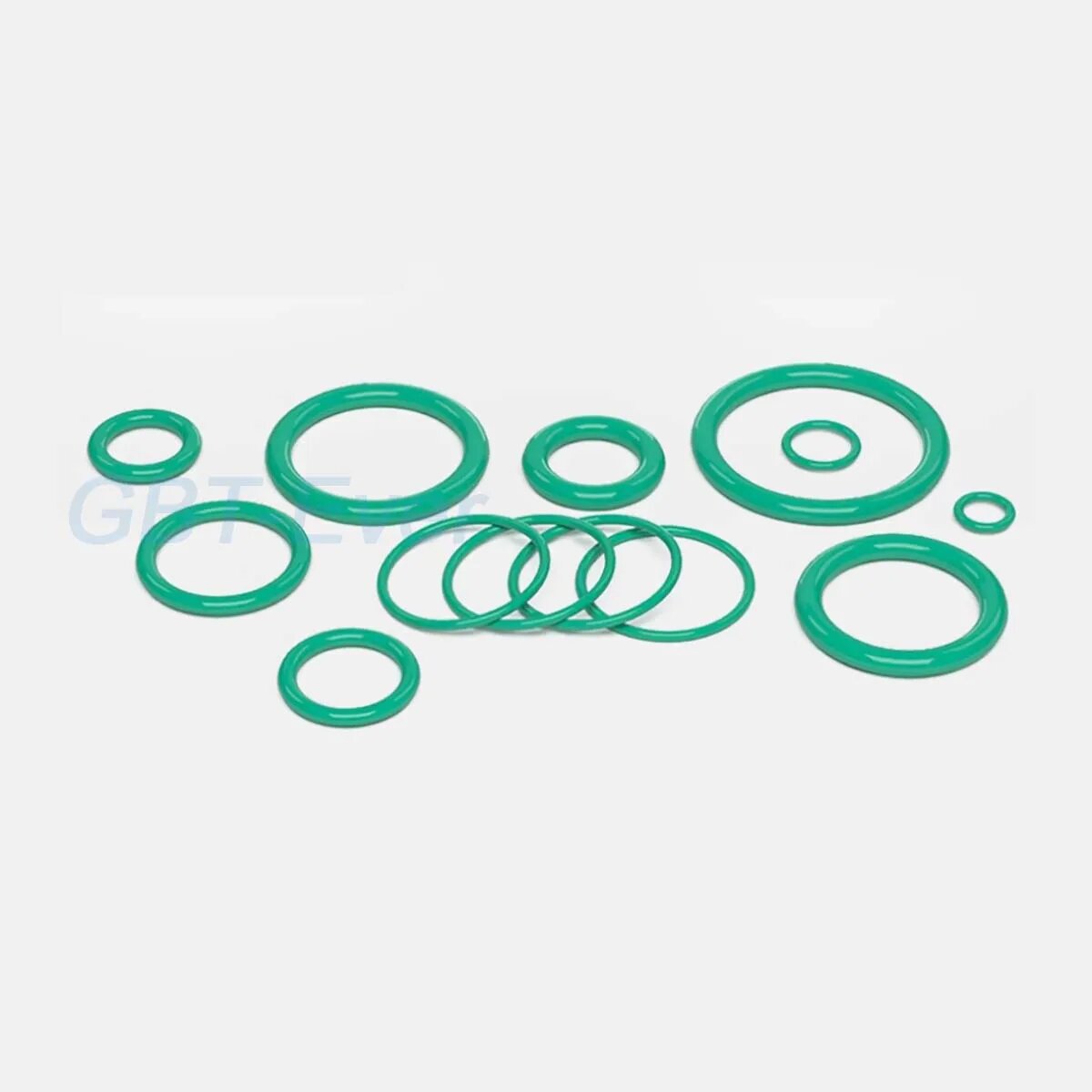 Уплотнительное кольцо FKM зелёное 3,5 мм OD 14mm (20Pcs) — фото 1
