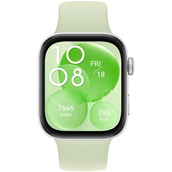 Смарт-часы Huawei WATCH FIT 3 Active Зеленый，Тонкий и большой экран, длительное время автономной работы