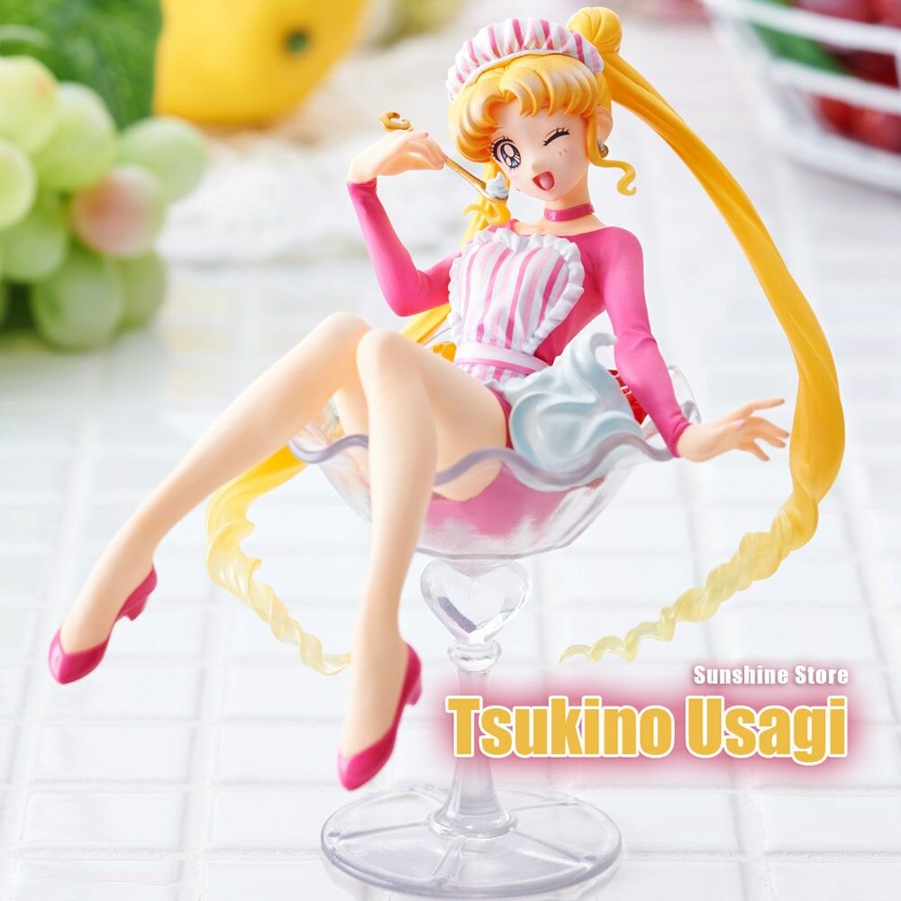 Аниме-фигурка Sailor Moon Tsukino Usagi Sweeties Fruit Parlor 12cm