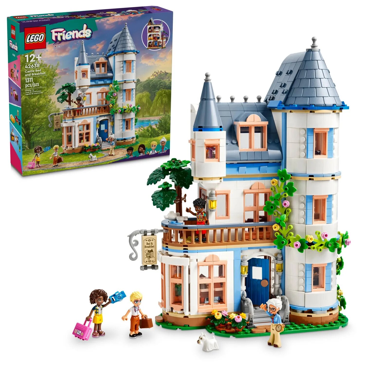 Конструктор LEGO Friends 42638 Отель в виде замка