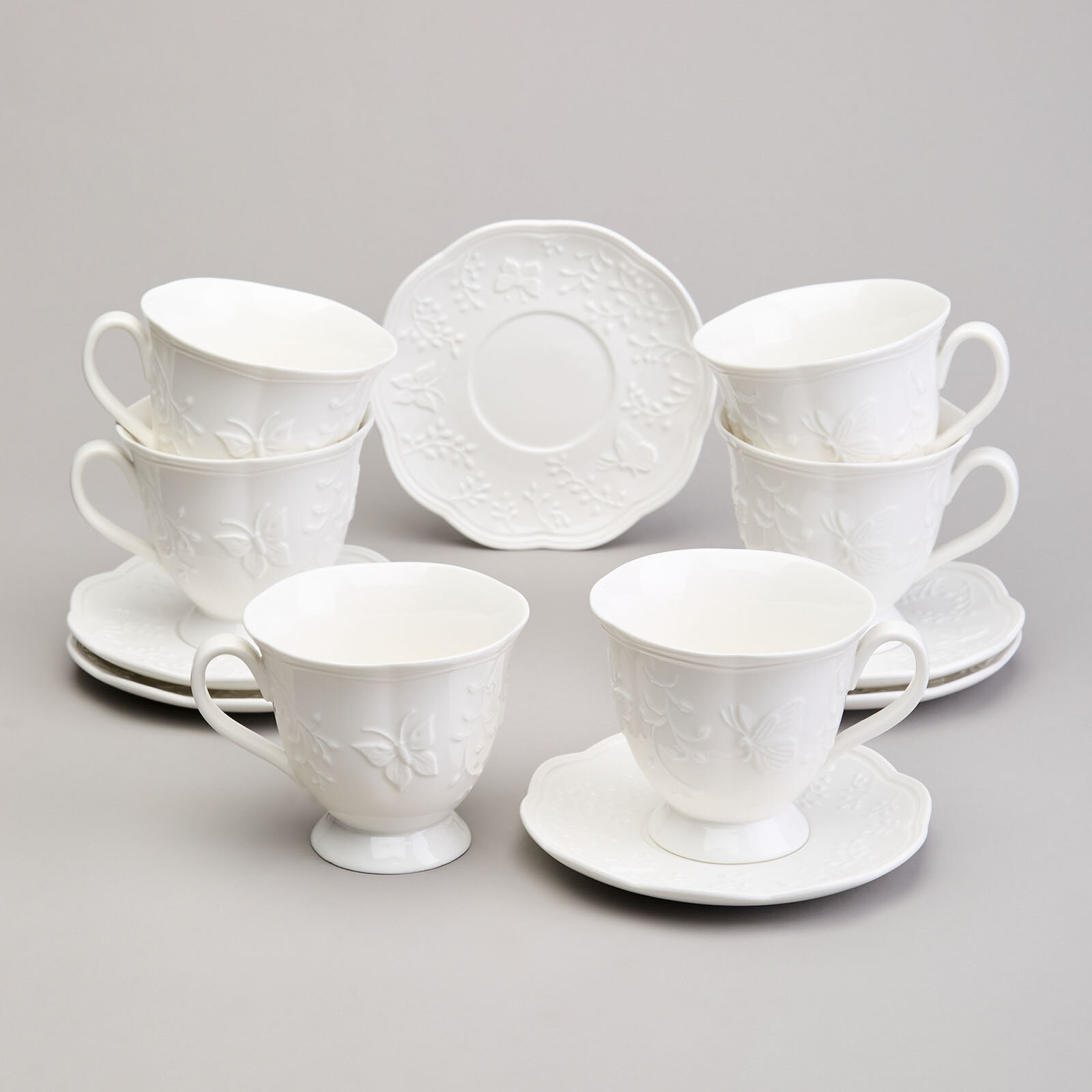 Чайный набор lefard lavender на 6 пер. 12 пр. 280 мл KSG-761-149