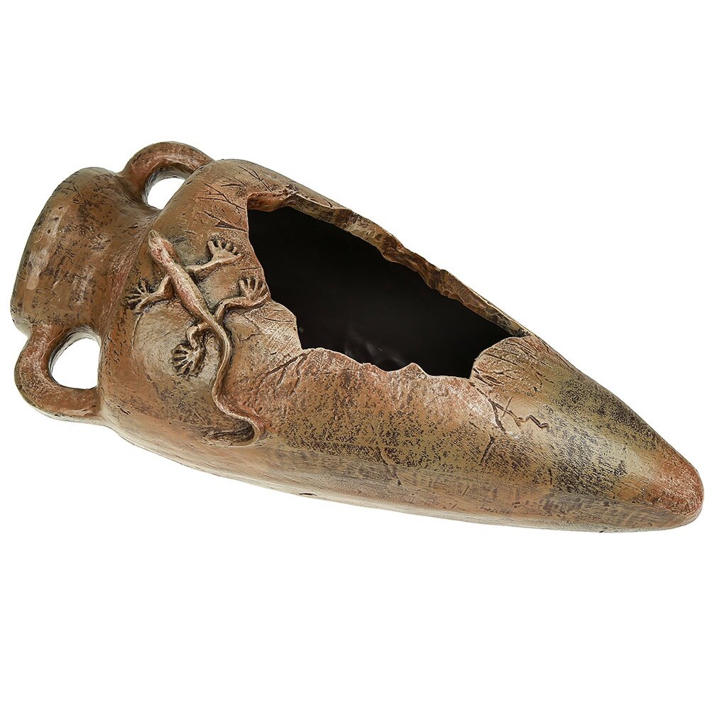 Скульптура-фигура садовая Хорошие сувениры кашпо из полистоуна "Амфора греческая большая", 30х30х60 см (20051)