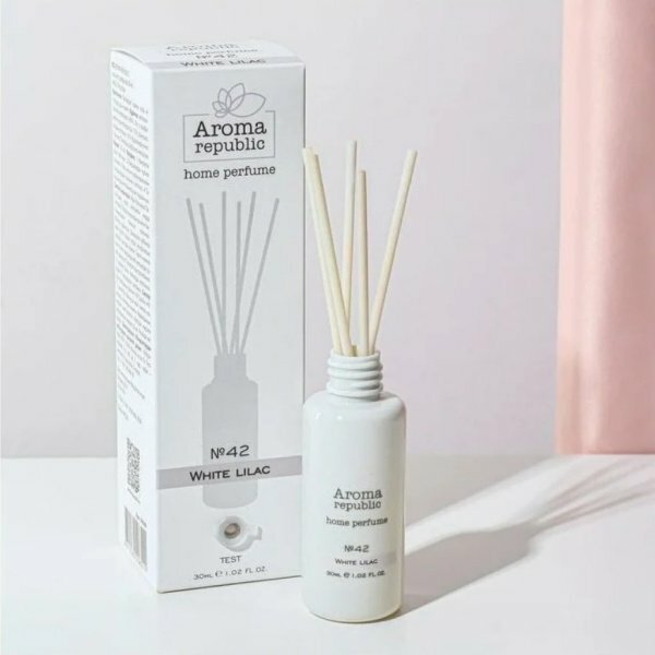 AROMA REPUBLIC Ароматический диффузор 30 мл, "№42, White lilac" /20