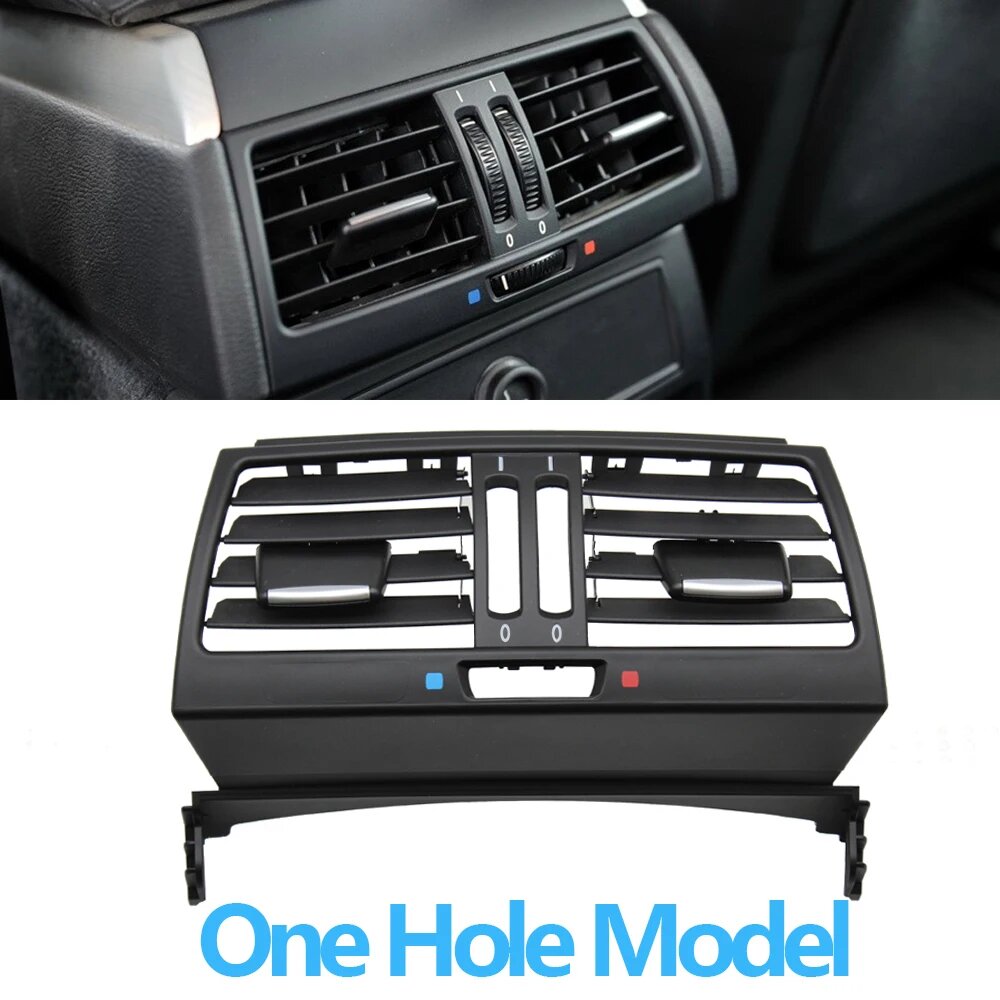 Решетка вентиляции заднего кондиционера BMW X5 X6 E70 E71 E72, Rear-One Holes