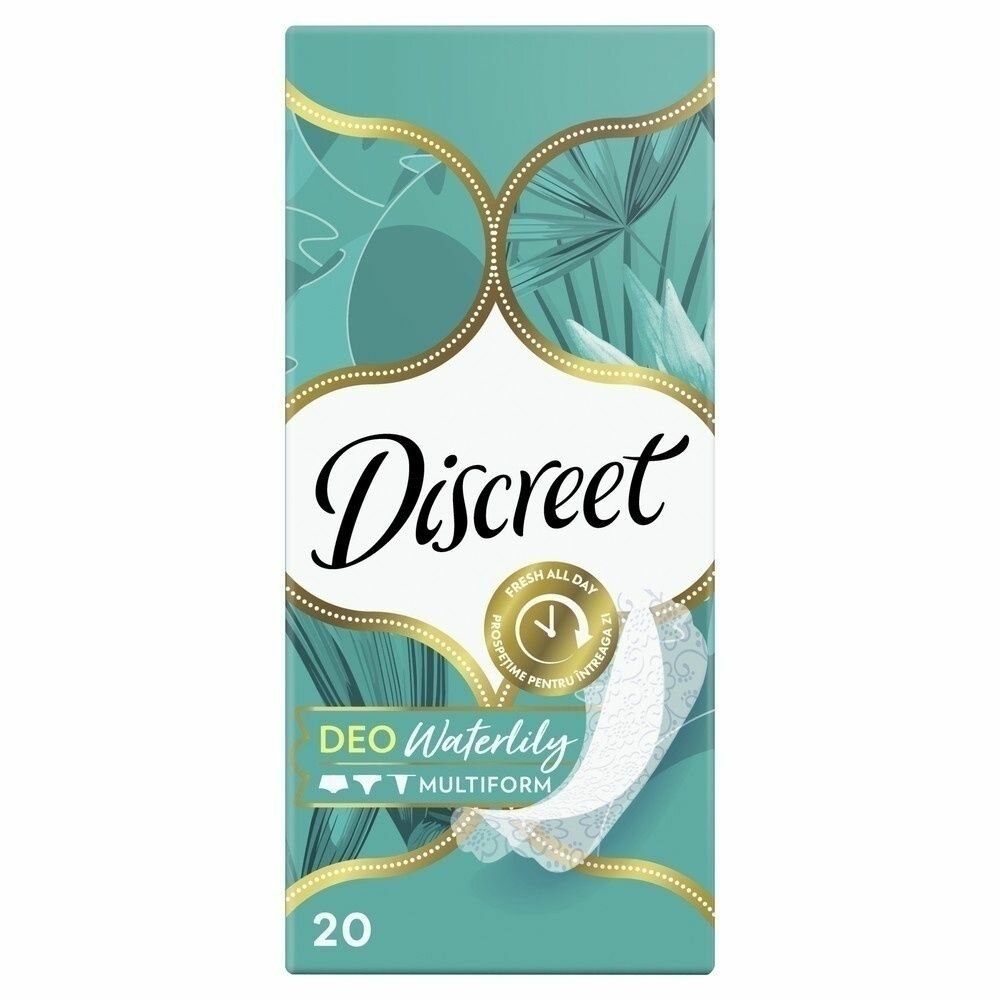 Гигиенические прокладки Discreet женские Deo Water Lily Multiform Single, 20 шт (83744376)