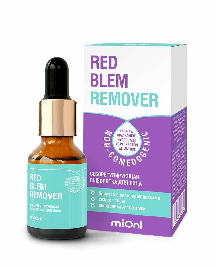 Сыворотка для лица MiOni себорегулирующая с ниацинамидом, 25 мл