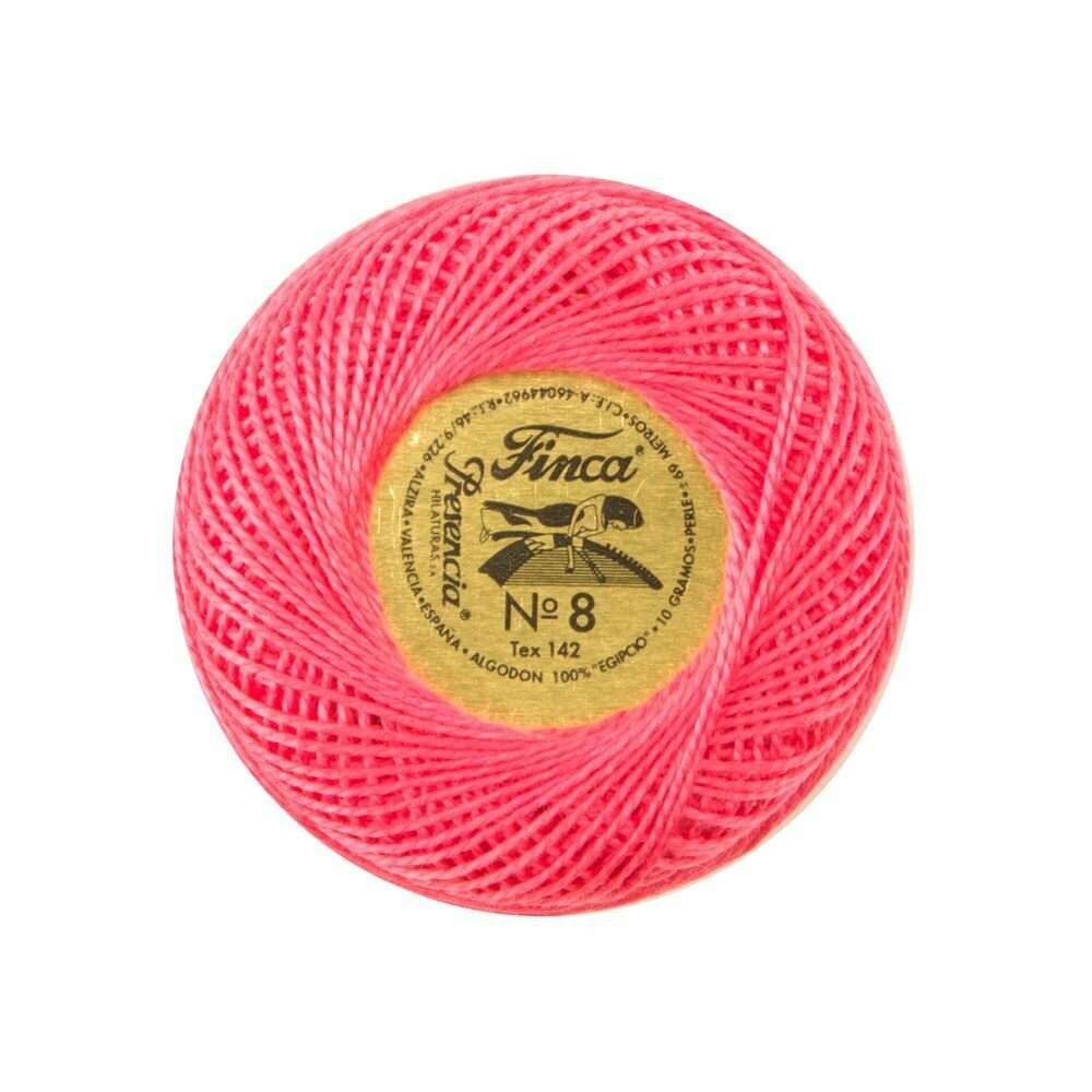 Мулине PRESENCIA HILATURAS "Finca Perle", Жемчужное, №8, однотонный цвет 1742, 1 шт