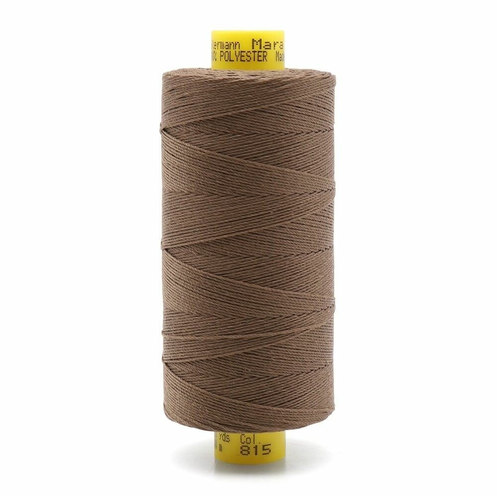 Швейные нитки Gutermann Mara 30/300 м для отстрочки, цвет 815 орех, 10 шт (702404)