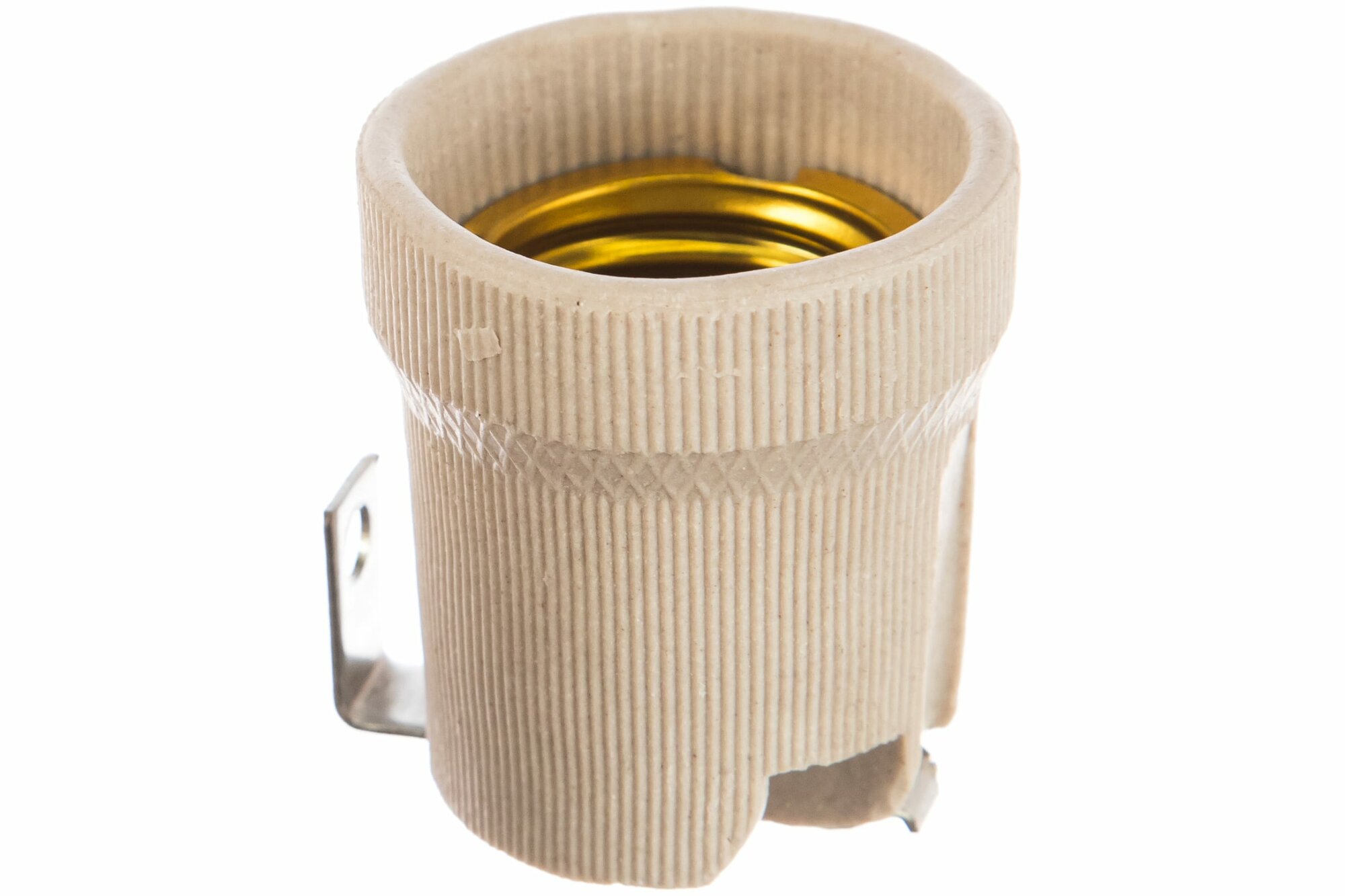 Патрон Е27 керамический с держателем TDM 0319-0007