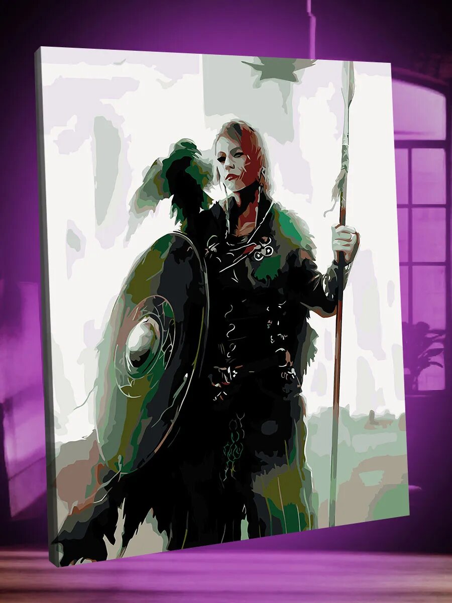 Картина по номерам Скандинавия викинги