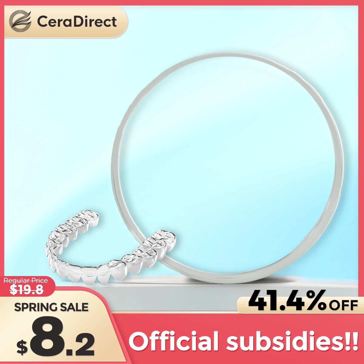 Прозрачный диск из ПММА Ceradirect для временных реставраций 98 16mm