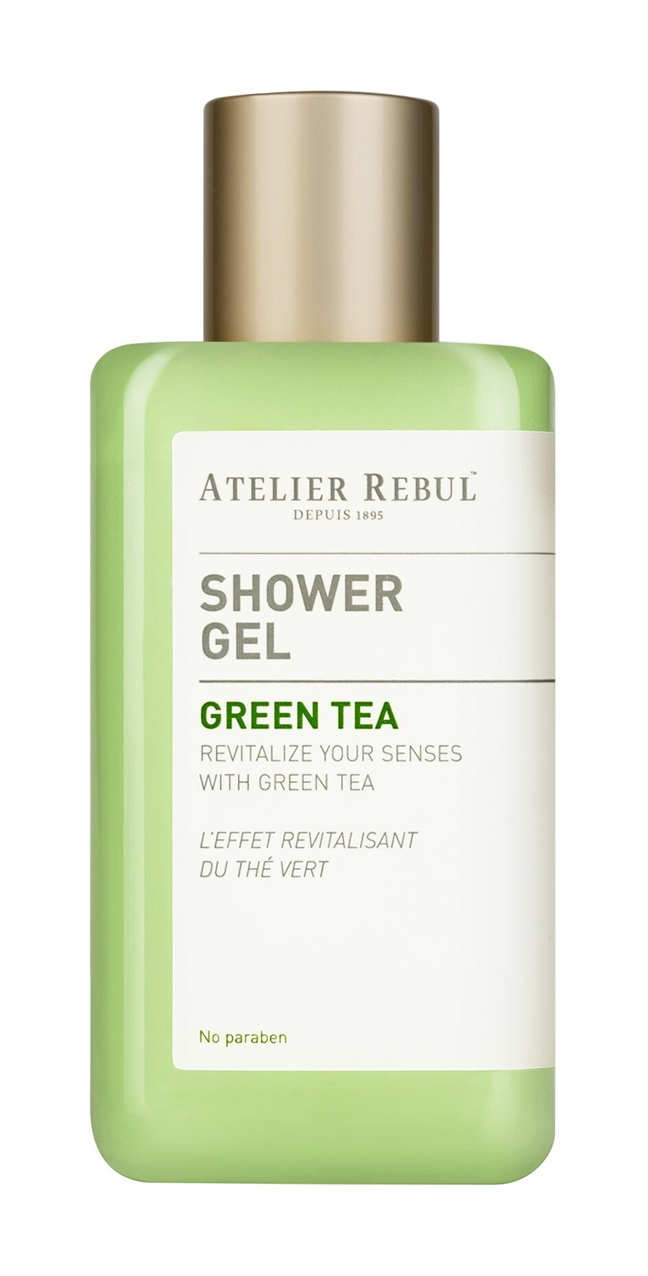 Atelier Rebul Green Tea Shower Gel - Парфюмированный гель для душа, зелёный чай, 250 мл.